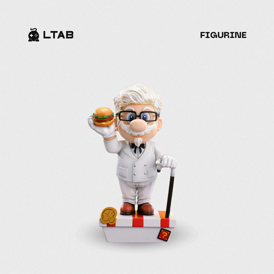Super Mario KFC - Resin Statue – LTAB Gaming Hub