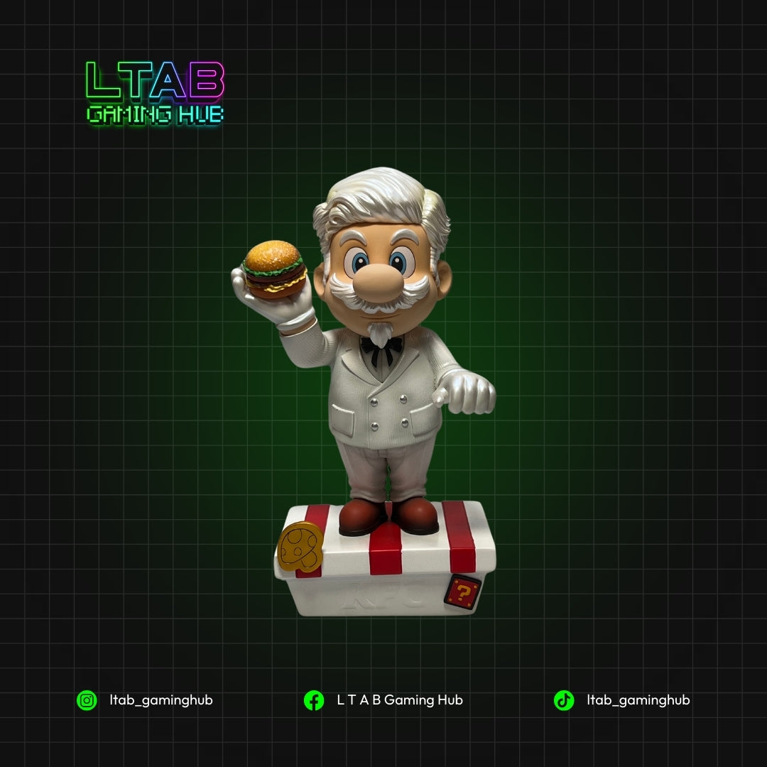 Super Mario KFC - Resin Statue – LTAB Gaming Hub