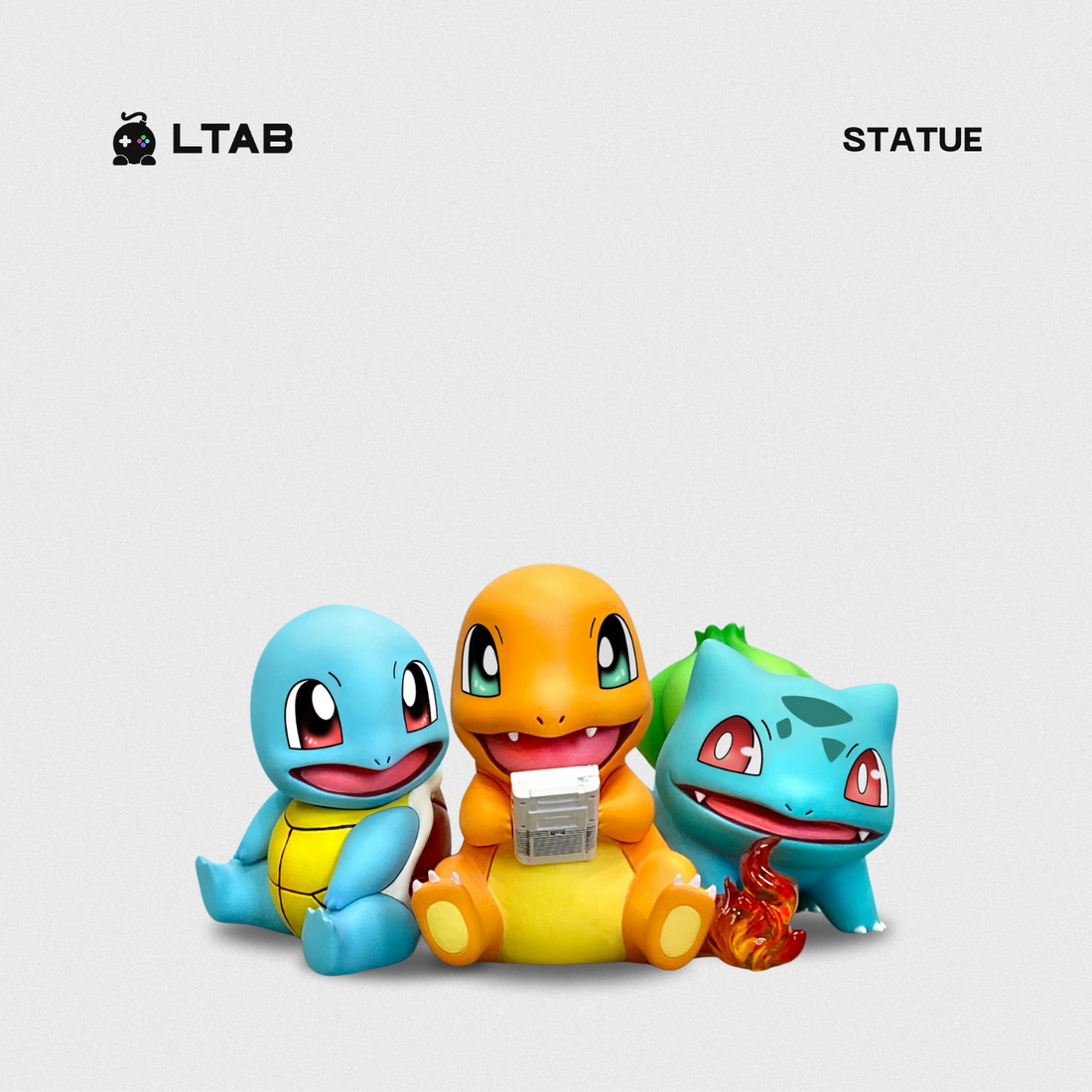 First Partner - Pokemon Resin Statue – LTAB Gaming Hub