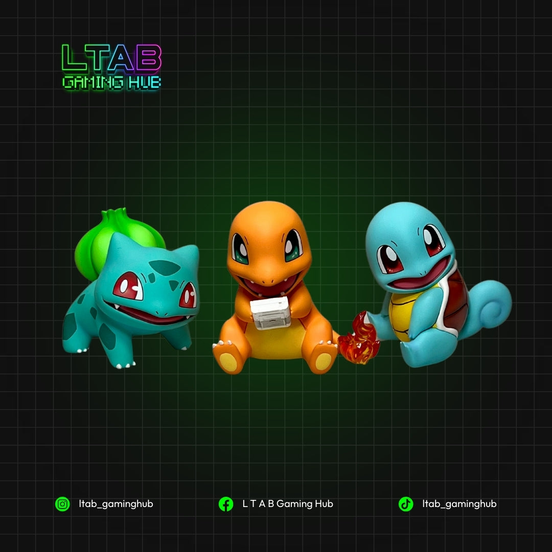 First Partner - Pokemon Resin Statue – LTAB Gaming Hub
