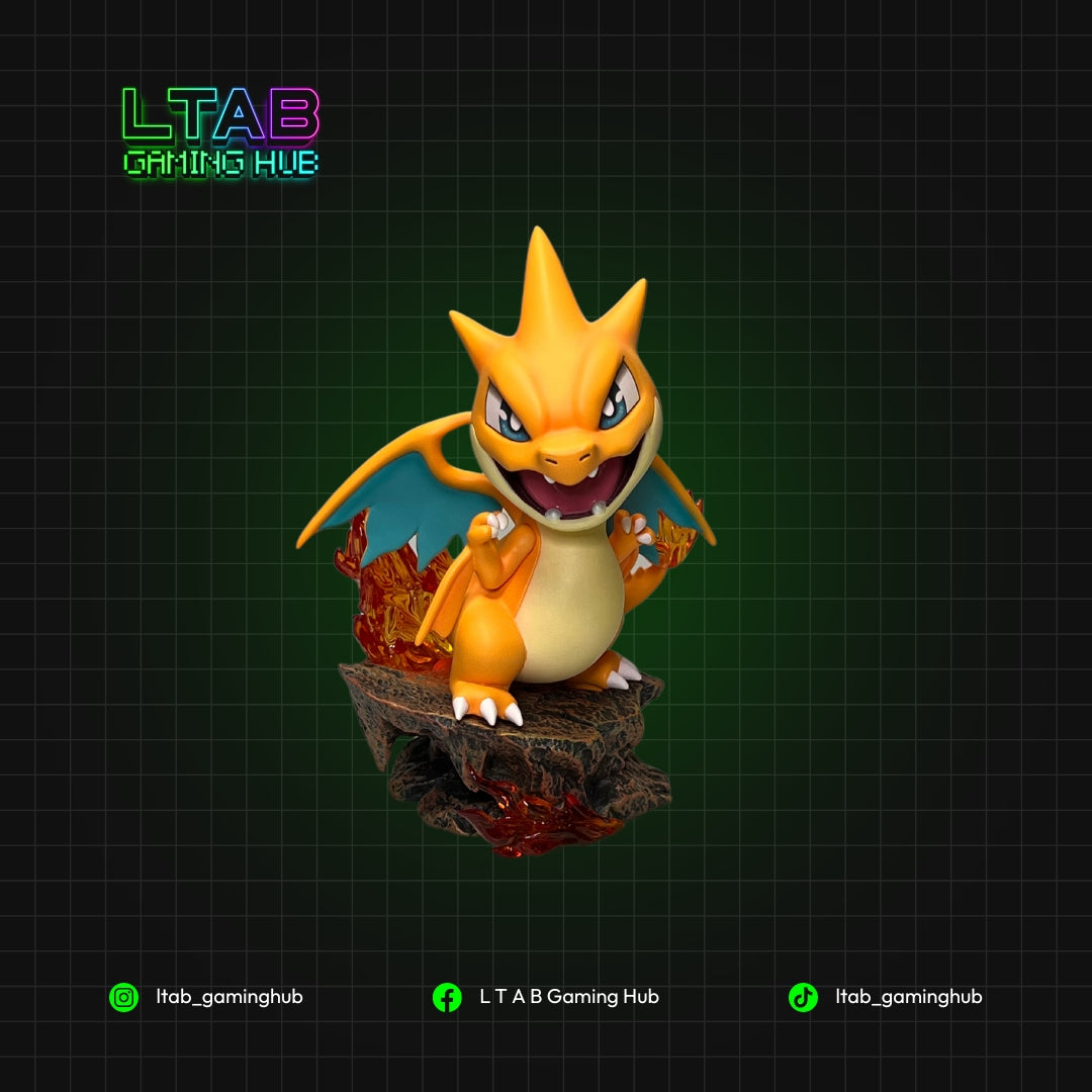 Charizard Y - Pokemon Resin Statue – LTAB Gaming Hub