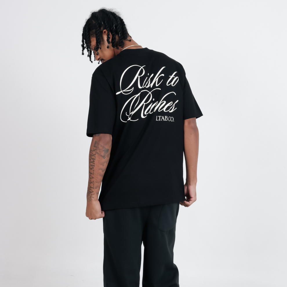 Risk To Riches - Sweatpants | Timeless In Black Collection – LTAB ...