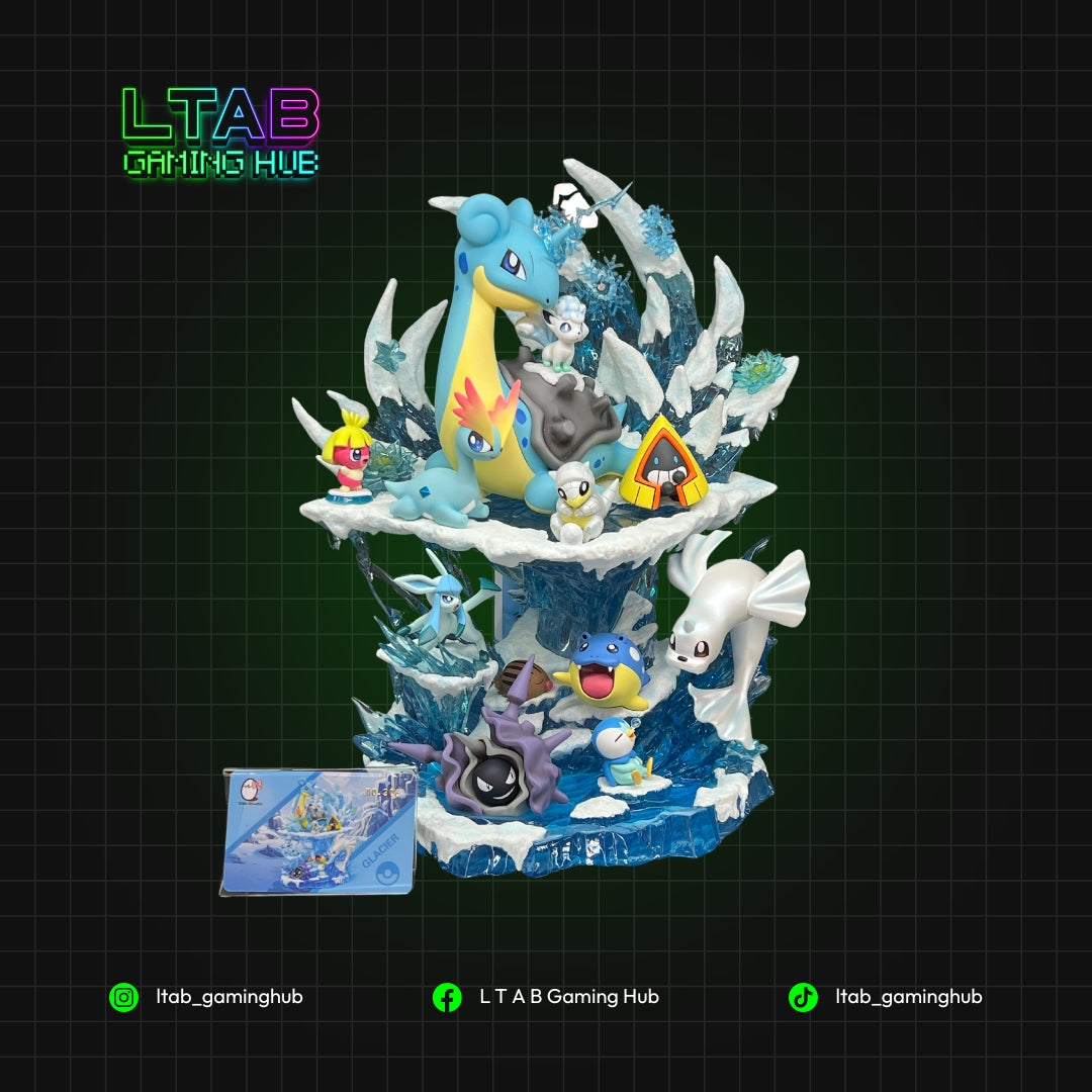 Glacier Lapras - Pokemon Resin Statue – LTAB Gaming Hub