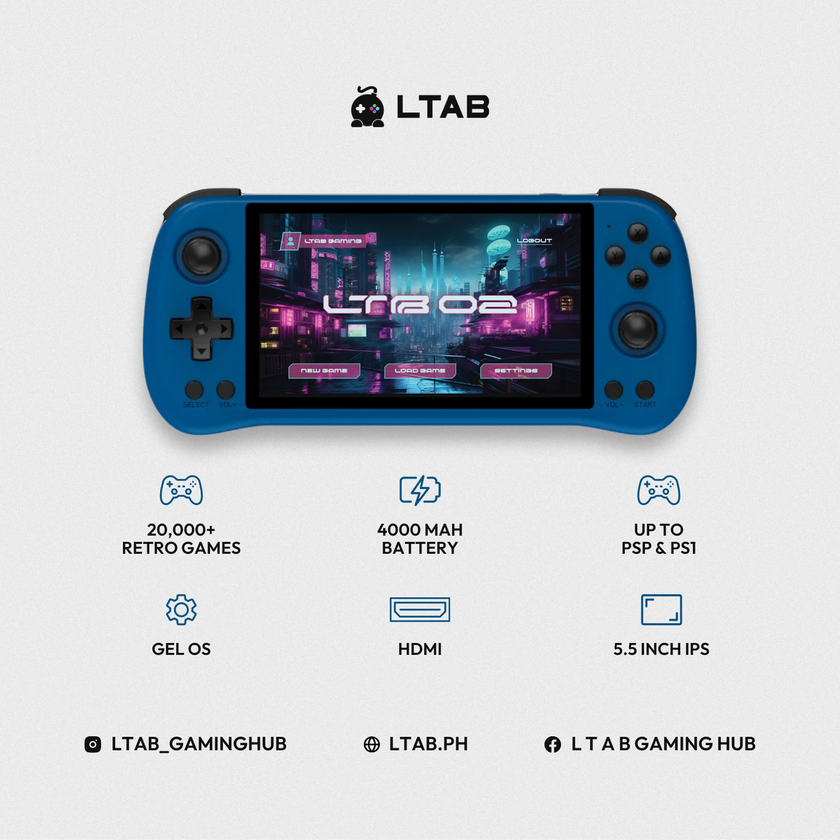 LTB02 Gaming Console – LTAB Gaming Hub