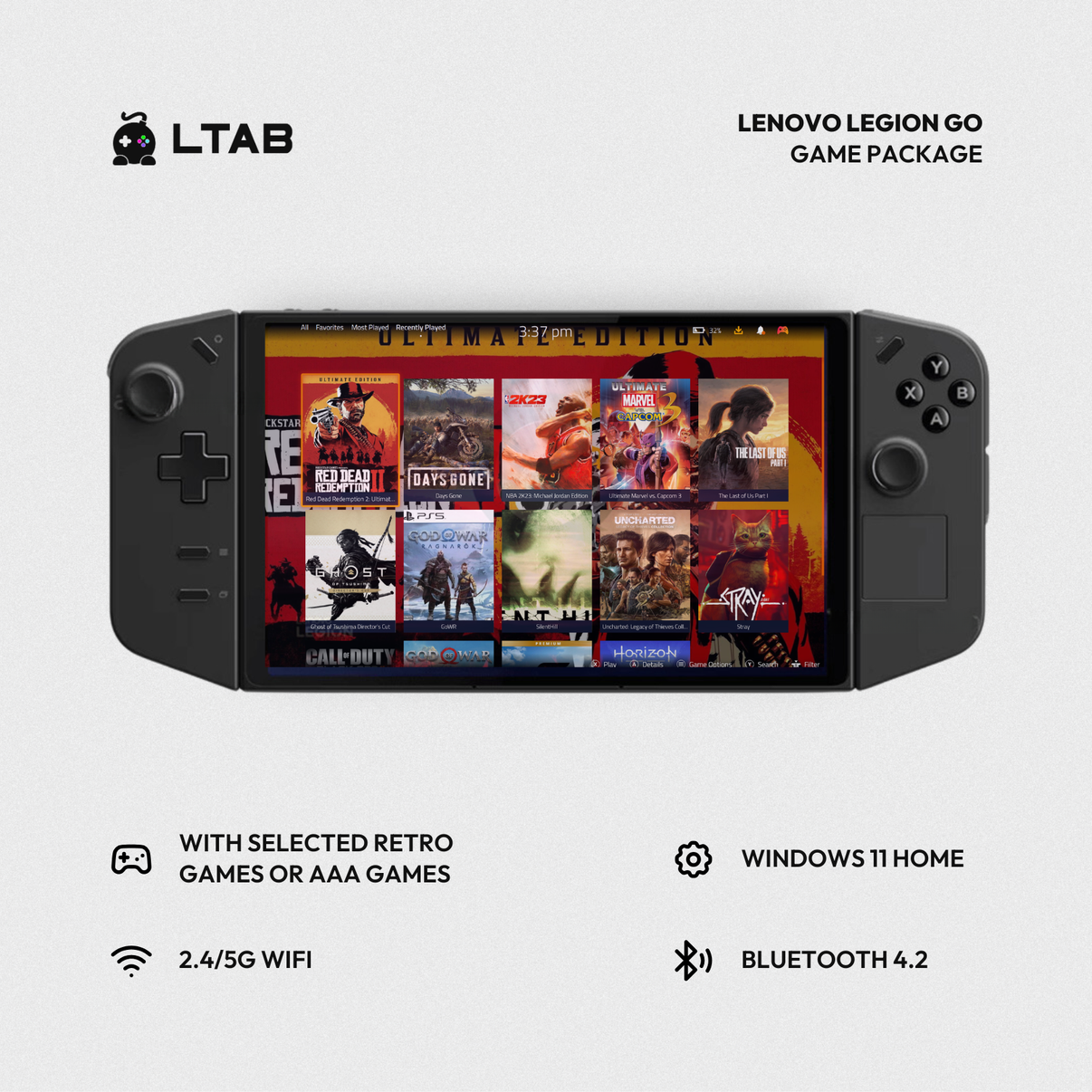 Lenovo Legion GO (Secondhand) | Game Package – LTAB Gaming Hub