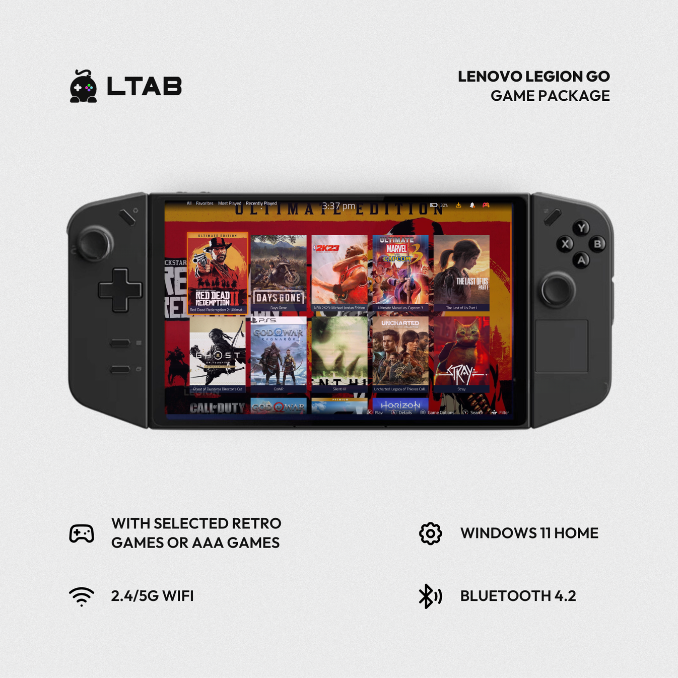 Lenovo Legion GO (Secondhand) | Game Package – LTAB Gaming Hub