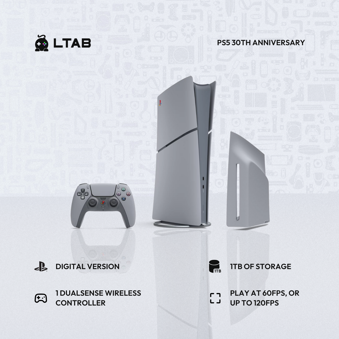 PS5 30th Anniversary 1TB - Limited Edition – LTAB Gaming Hub