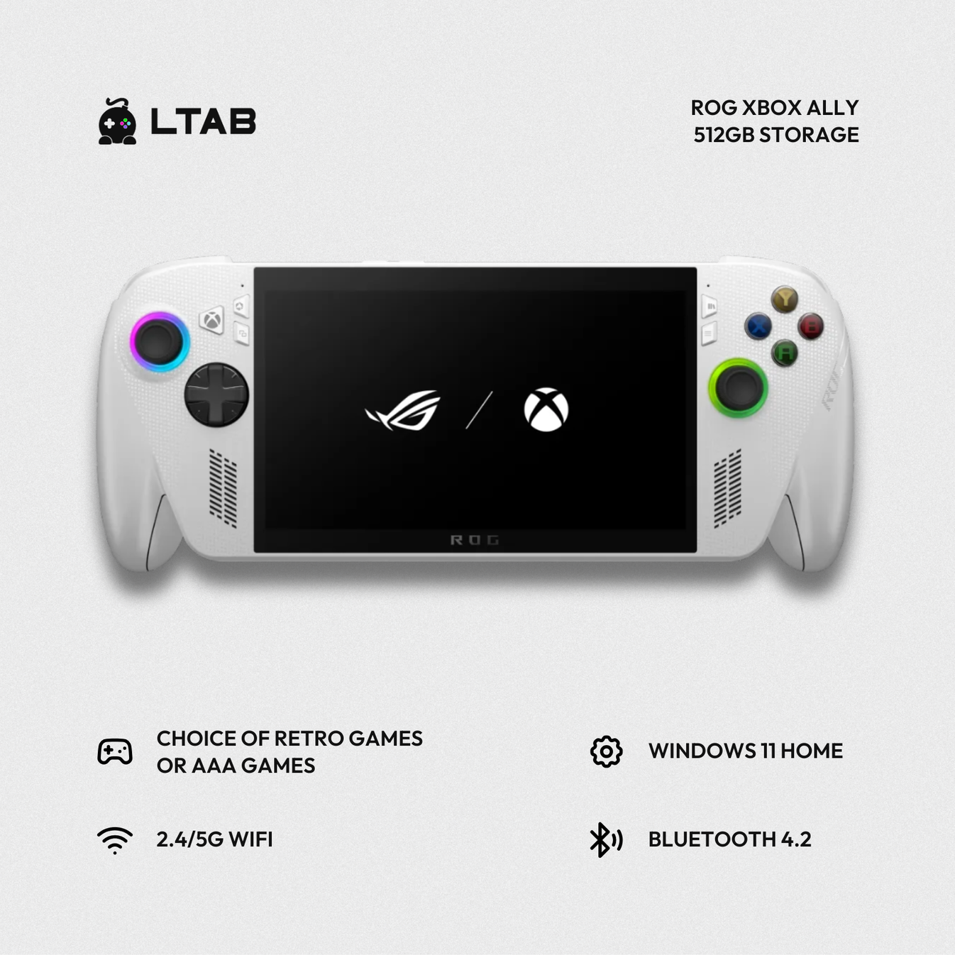 ROG Xbox Ally | 512GB Storage – LTAB Gaming Hub
