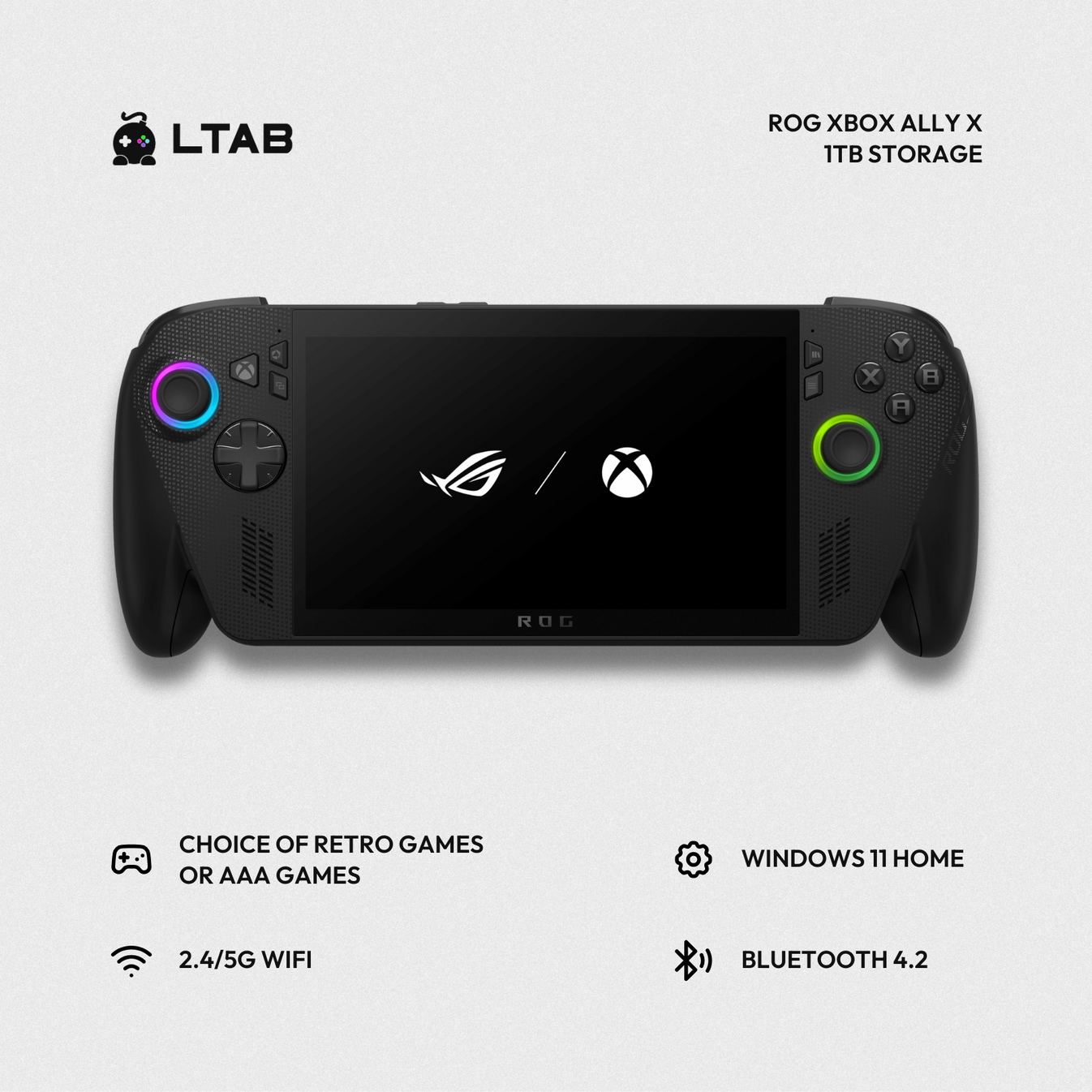 ROG Xbox Ally X | 1TB Storage – LTAB Gaming Hub
